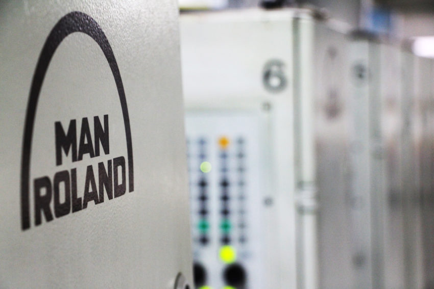 Impression machine man Roland - Solutions Packaging Carton